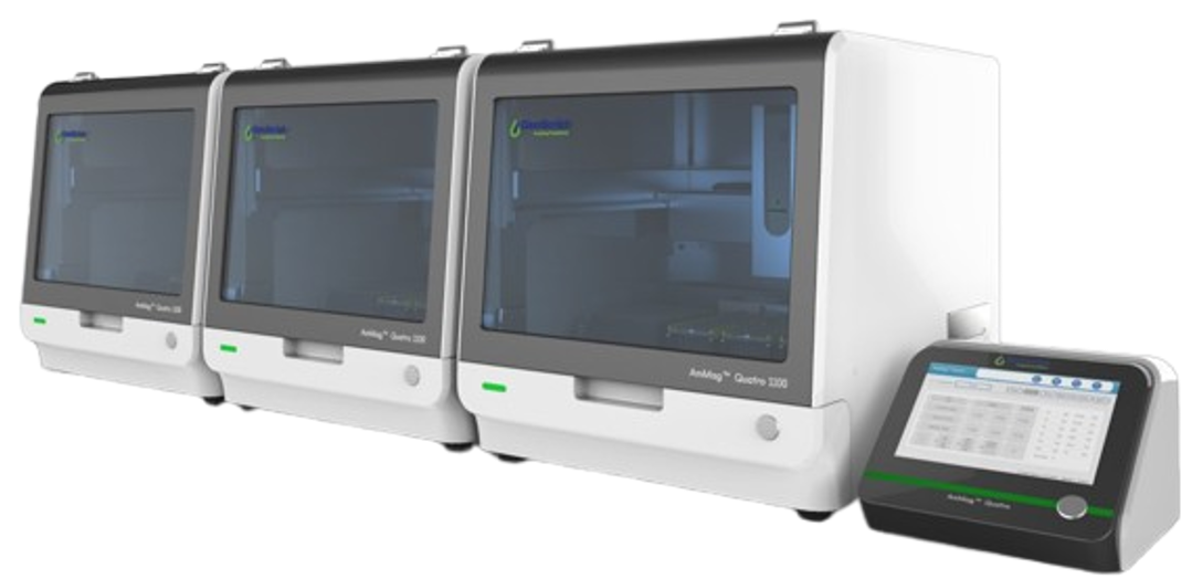 AmMag™ Quatro ProAb 1300 Automated Protein/Antibody Purification System ...