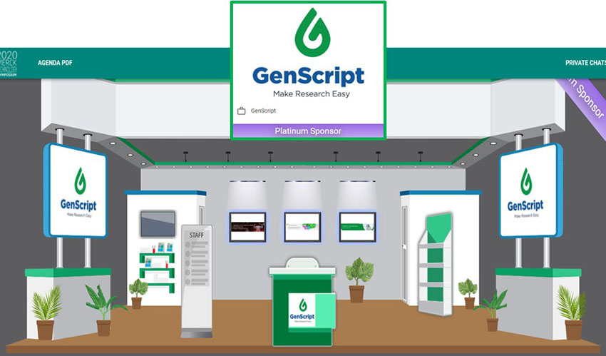 GenScript at MERCK2020 Symposium | GenScript