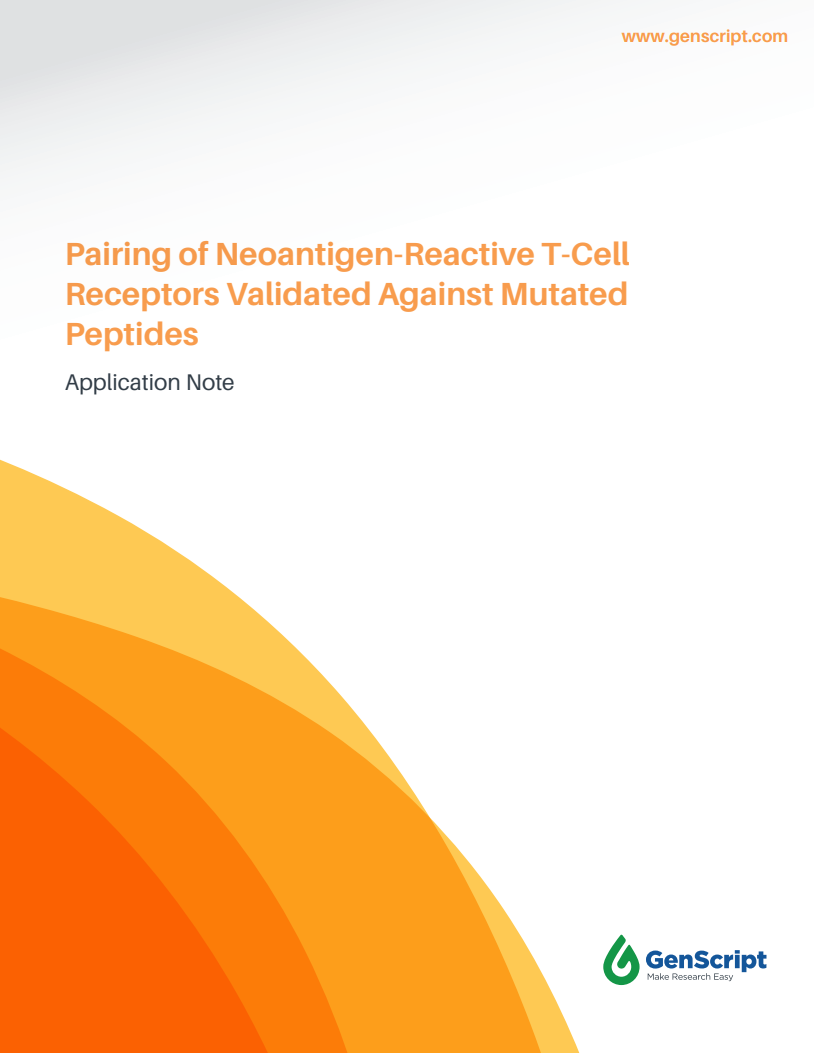 A Neoantigen Summit 2020 Program Partner | GenScript