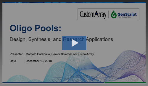 Precise Synthetic Oligo Pools